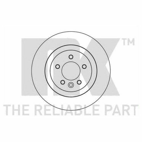 Тормозной диск передний Nk 204027 для Land Rover Discovery III, Range Rover Sport