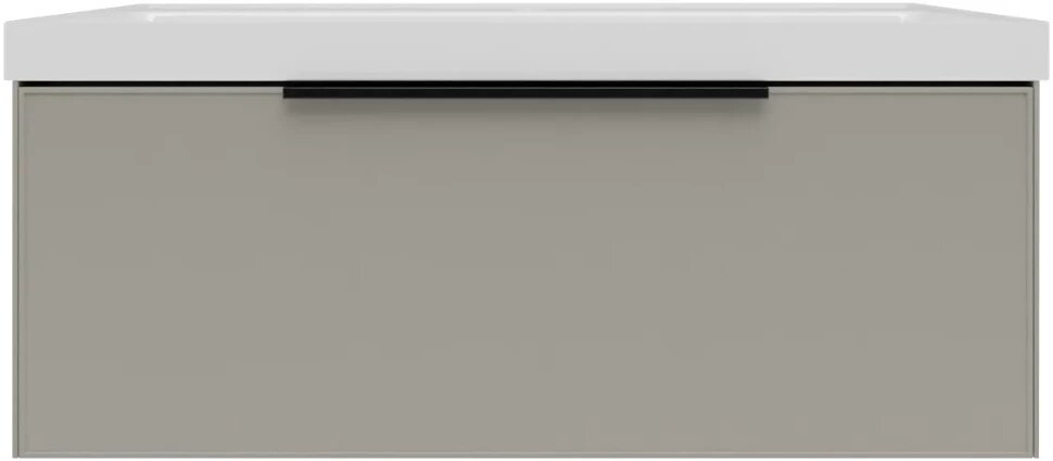 Тумба под раковину La Fenice Simpla FNC-01-SIM-C-100 100 см, подвесная, бежевый матовый