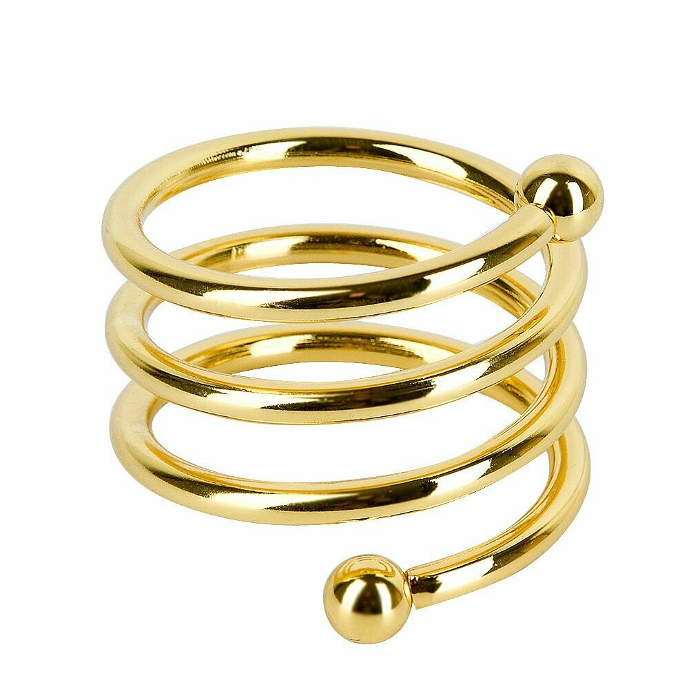 Набор колец для салфеток 2шт. "Пружинка" 4,5х4,5х4см