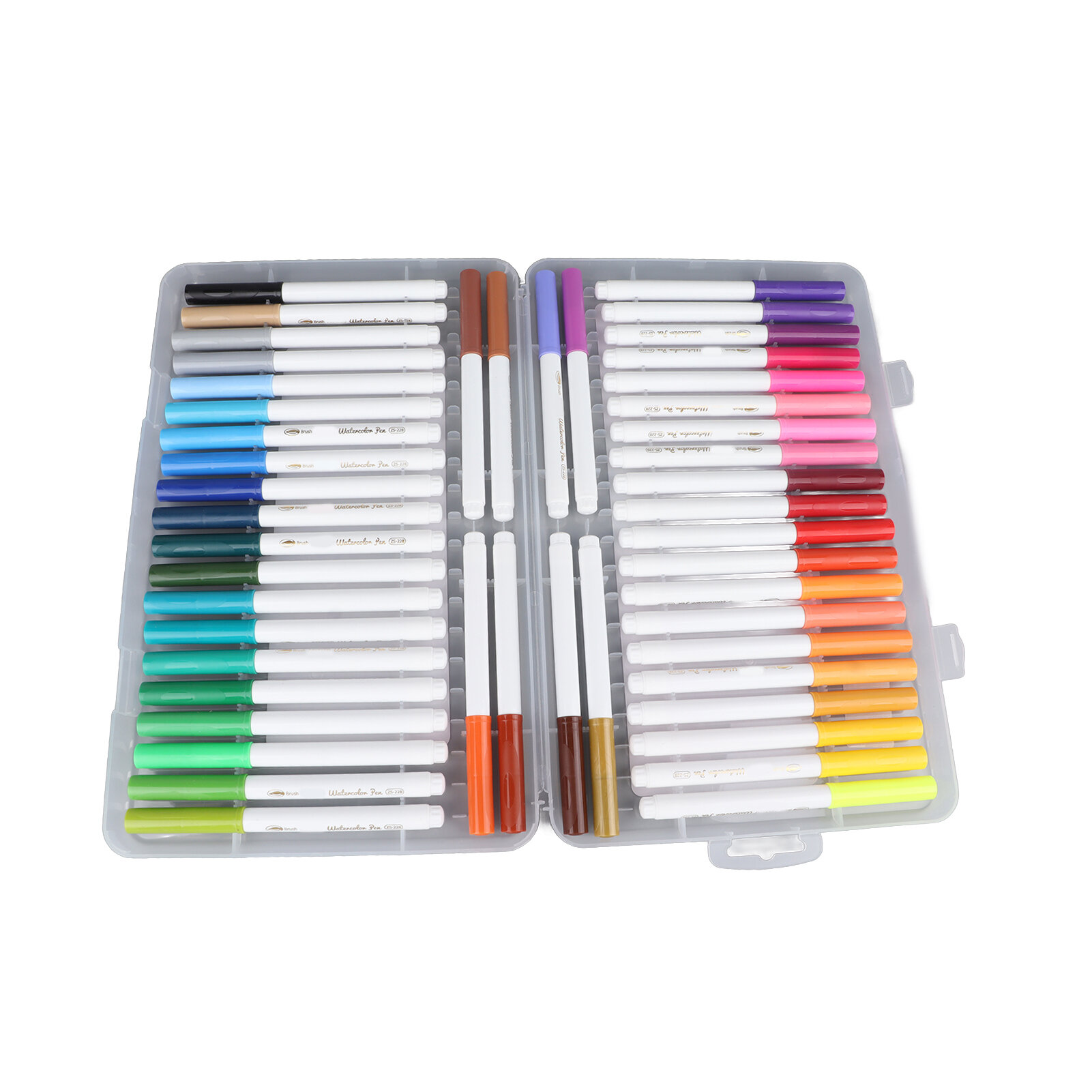 48 цветов акварельные ручки, плавно пишущие, безопасные моющиеся маркеры для детей, студентов, рисующих
