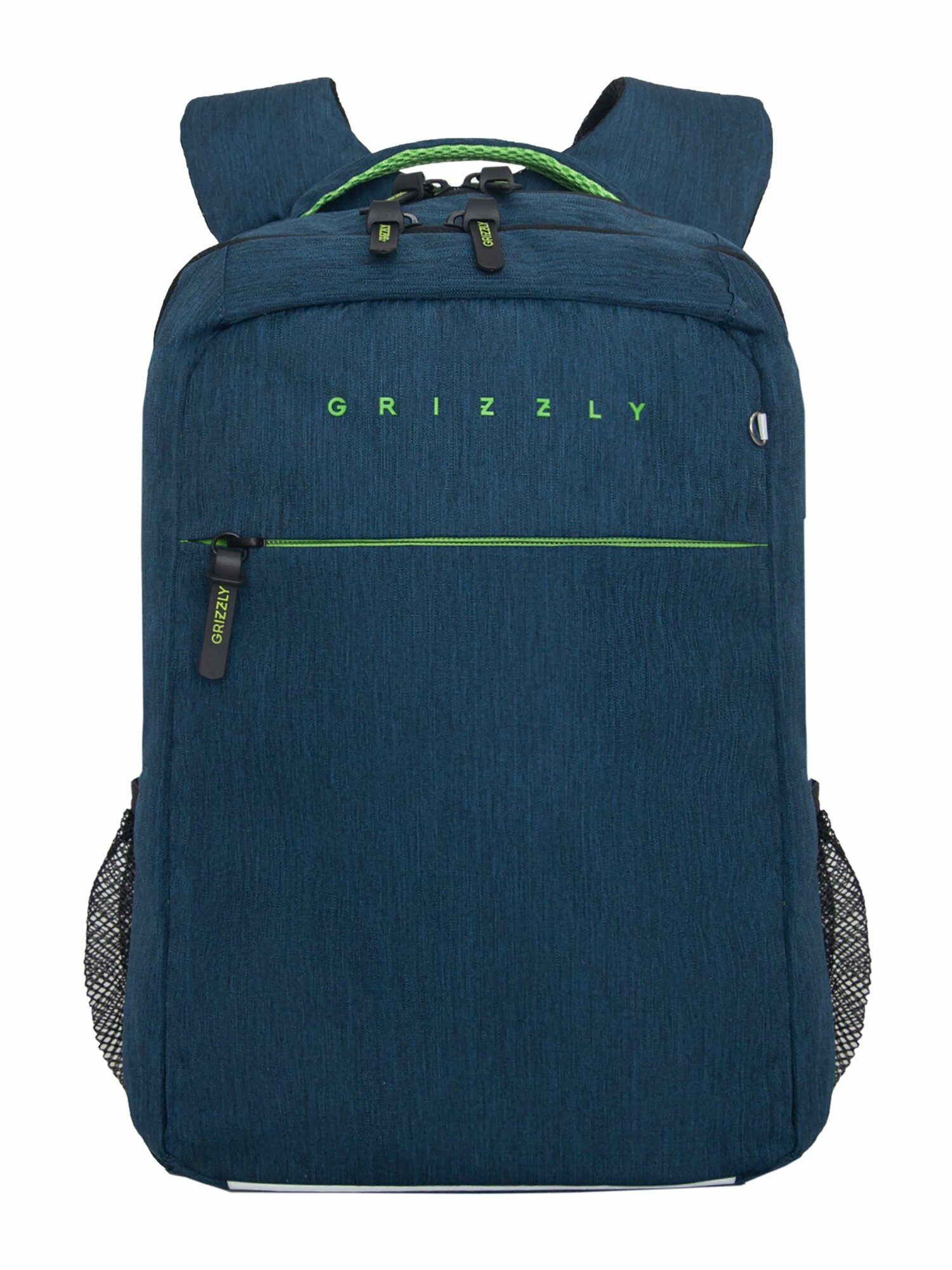Рюкзак молодежный GRIZZLY с карманом для ноутбука 13", анатомической спинкой, для мальчика, RB-556-1/3