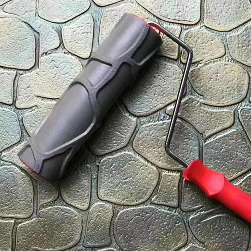 Рельефный малярный валик для настенного рисунка, тиснение, декоративное искусство, живопись, строительный инструмент, украшение