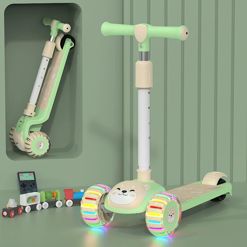 Детский 3-в-1 самокат | Трансформер (беговел/самокат) | Складной