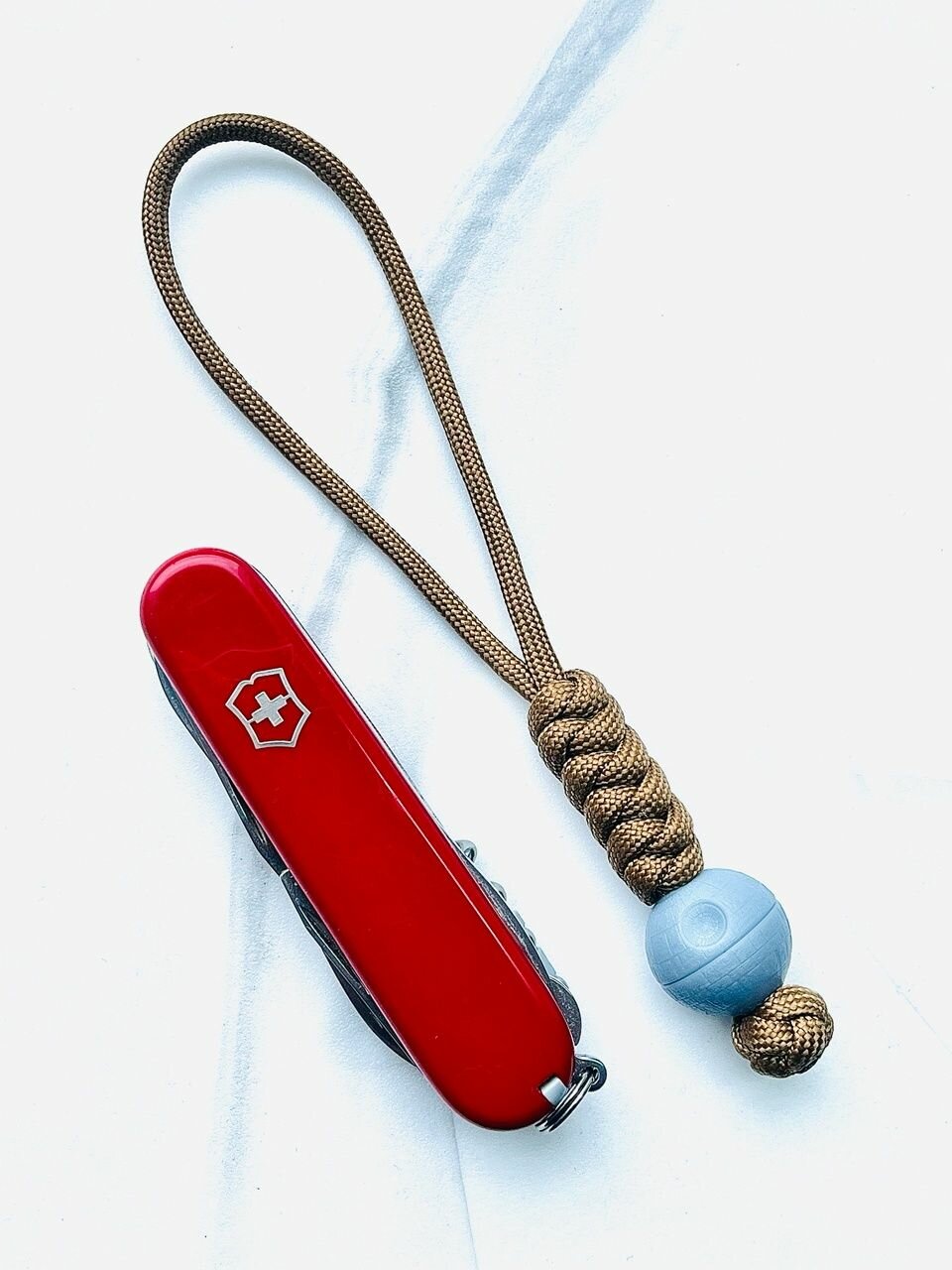 Темляк брелок для ножа "Звезда Смерти"