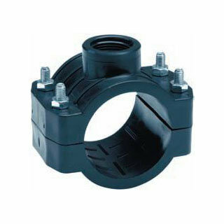 Седловая врезка 160×2″ компрессионная ПНД POELSAN 002256