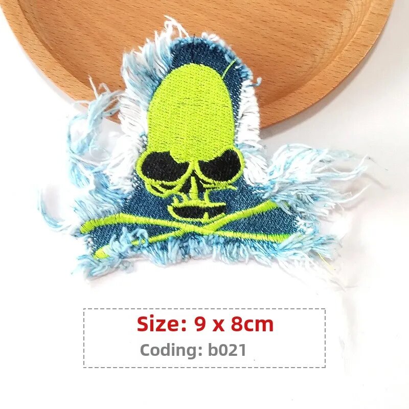 Джинсовые нашивки Scp XDB021