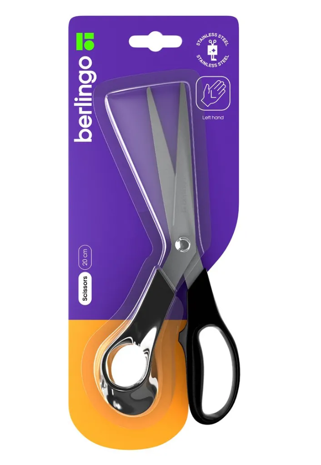 Ножницы для левшей Berlingo 20см DNs_20005