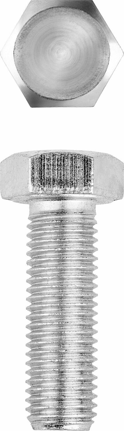 Болт ЗУБР ГОСТ 7798-70, кл. пр.5.8, M16 60 мм, цинк, 5 кг 303080-16-060