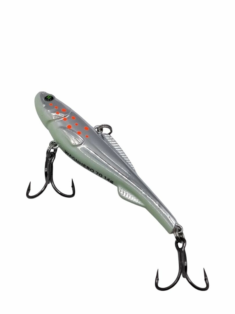 Воблер Rattlin Wagner Vib Rosy Dawn 70мм 14г - раттлин для ловли судака, щуки, окуня