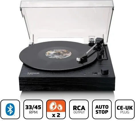 Виниловый проигрыватель Lenco LS-15BK