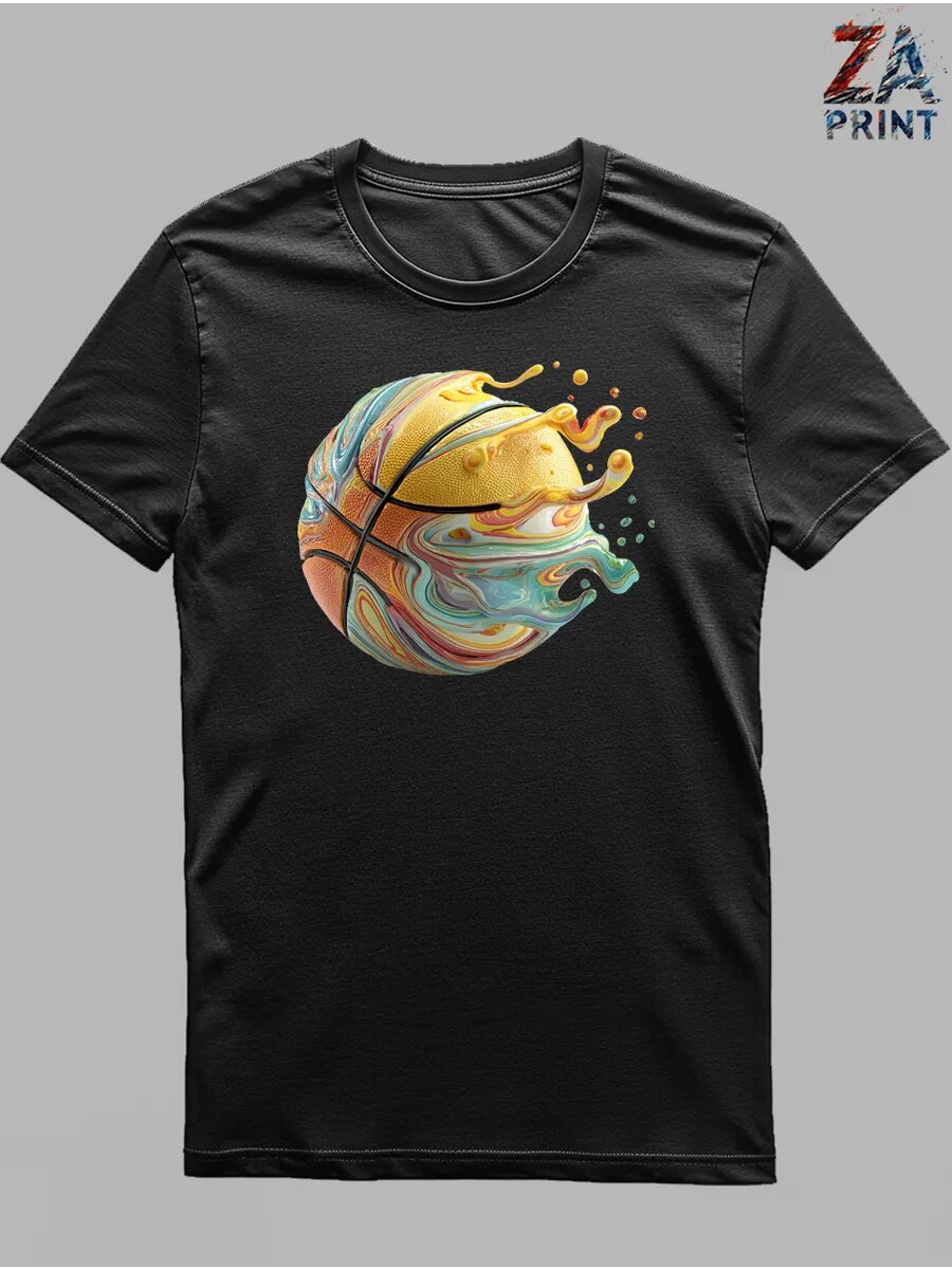 Футболка баскетбольный мяч