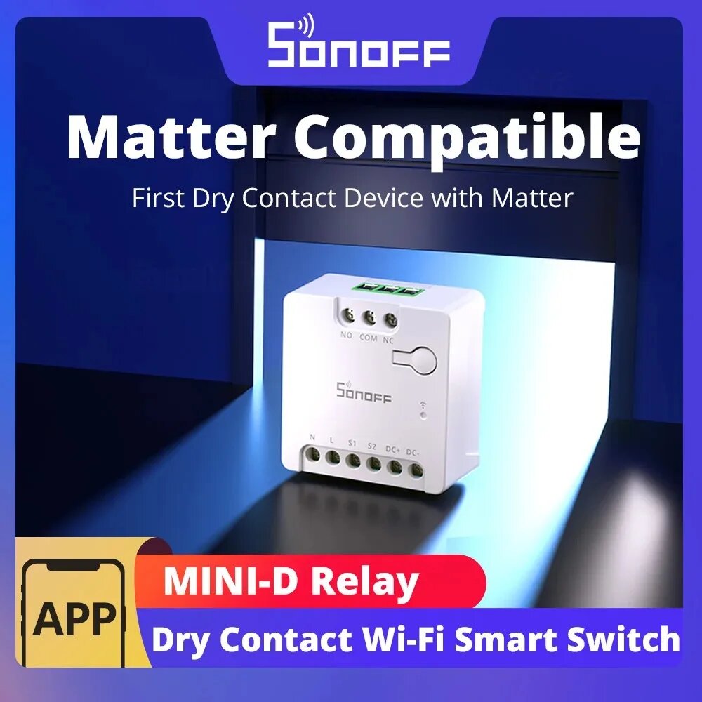 SONOFF MINI-D Wi-Fi Smart Switch (1шт) — фото 1