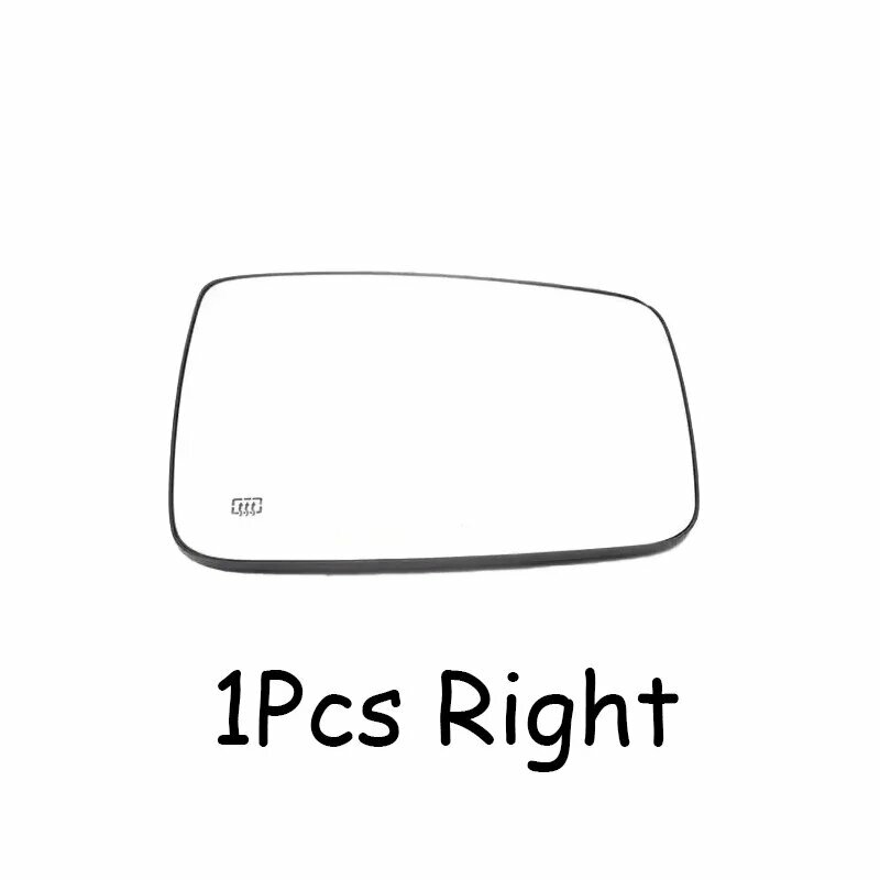 Боковое зеркало с подогревом крыла, стекло заднего вида для Dodge Ram 1500 2500 2010-2019 68079363AA 68050299AA 68079362AA 68050298AA 1Pcs Right
