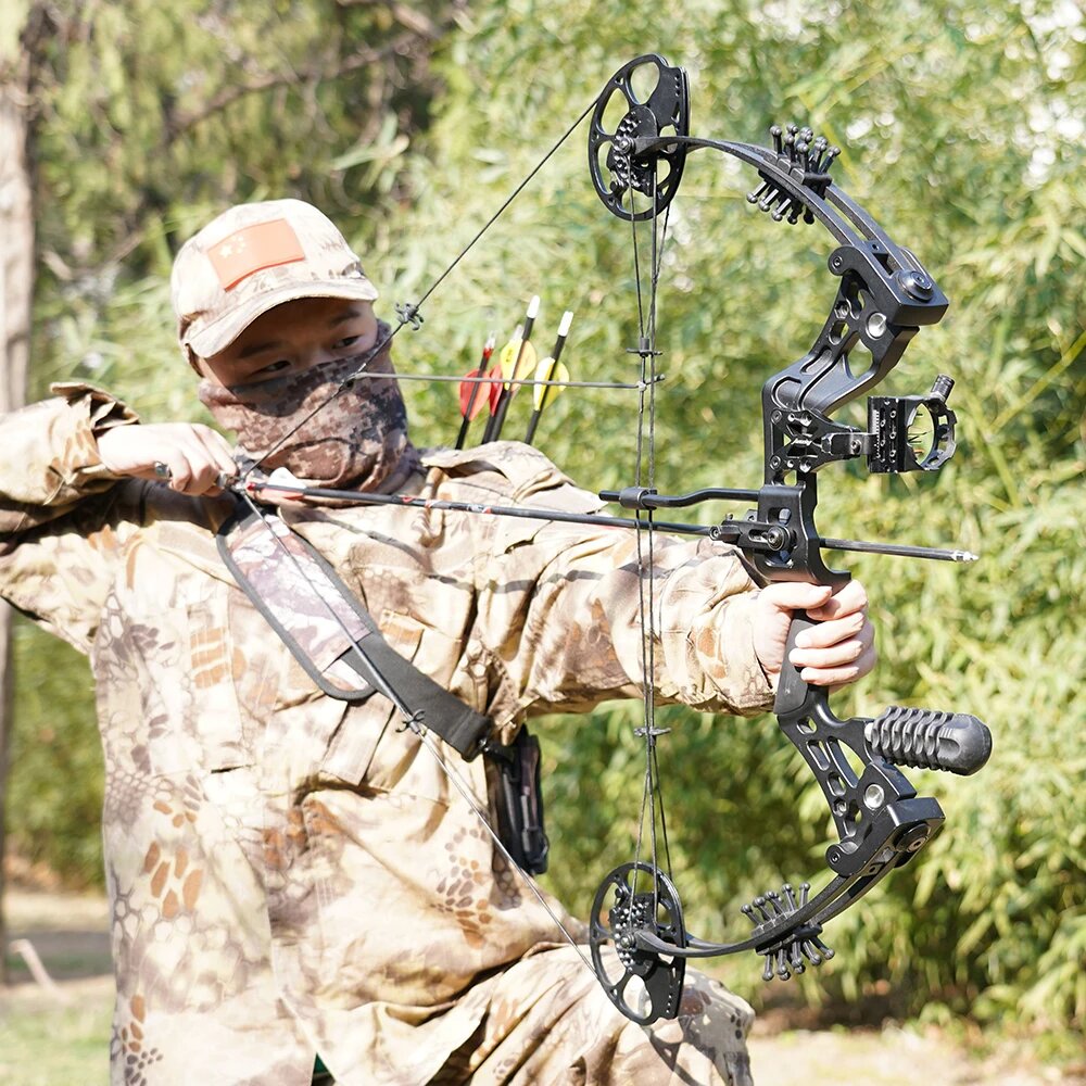 Топарчери композитный лук 15-45 фунтов правый Camouflage