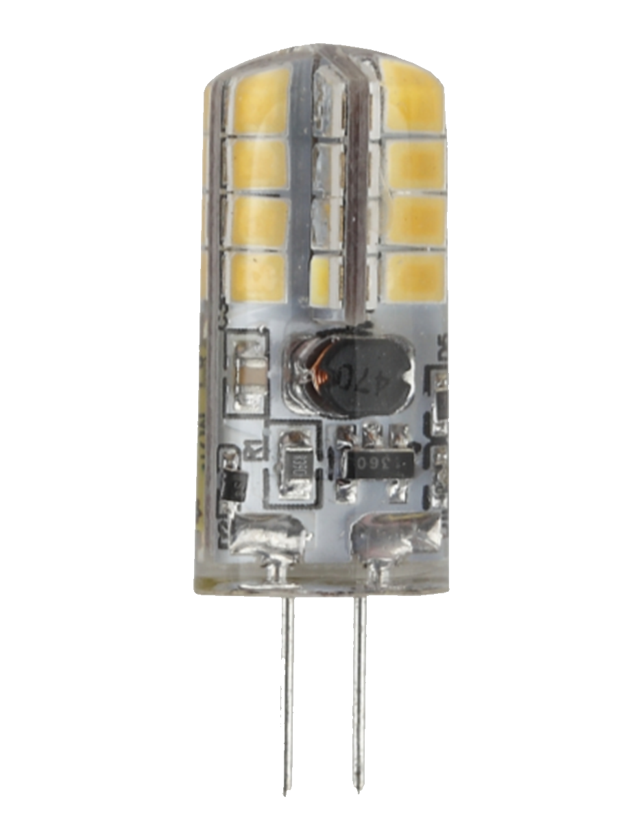 Лампочка светодиодная ЭРА STD LED, 2,5Вт, 2700К, 200Лм, G4, теплый белый свет, капсула