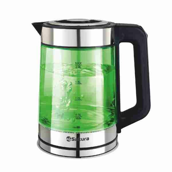 Чайник электрический SA-2746GR 2л зеленый