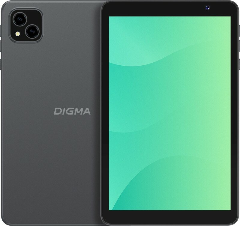 8" Планшет Digma G8 3/32 GB SC9863A 4G, 1280 x 800, Android 15 Go, темно-серый (da6b8p02)