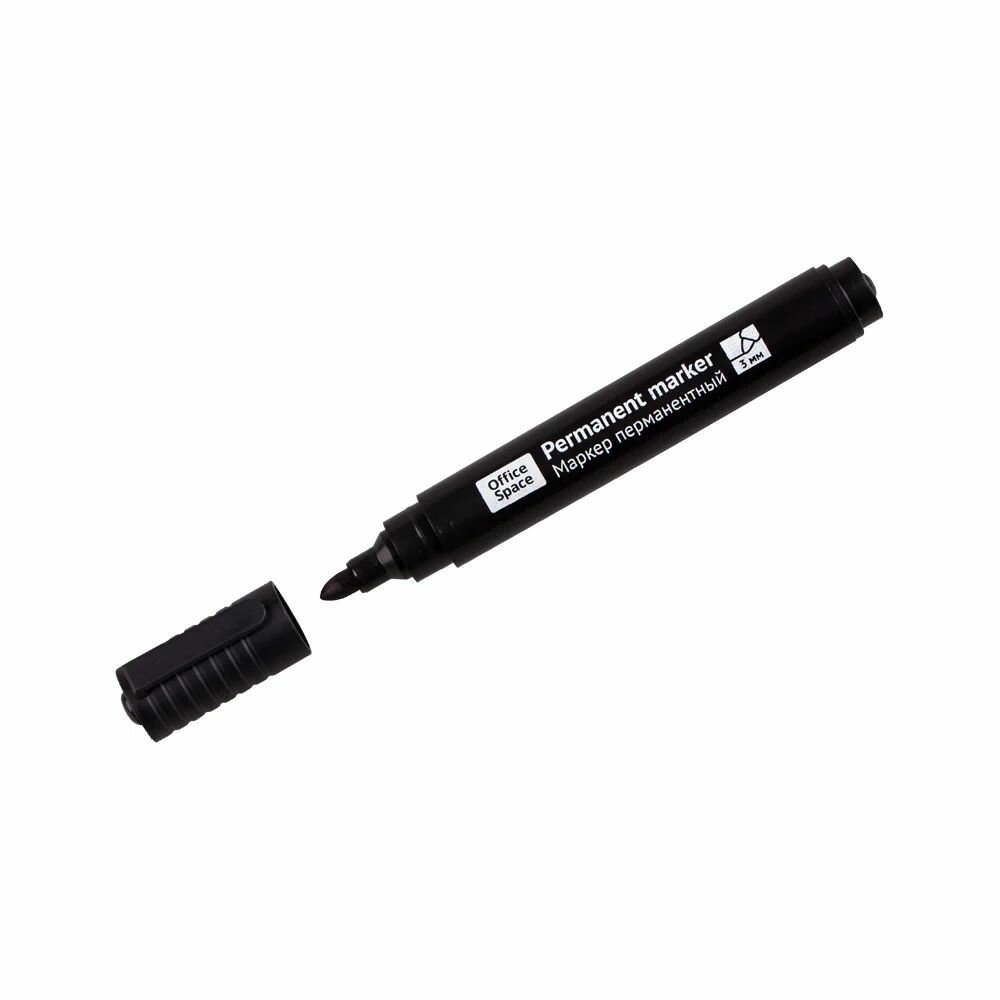 Пулевидный перманентный маркер OfficeSpace 8004А 265705