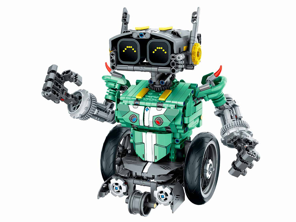 Конструктор IM.Master 8070_MK Конструктор Робот "5 в 1" зеленый