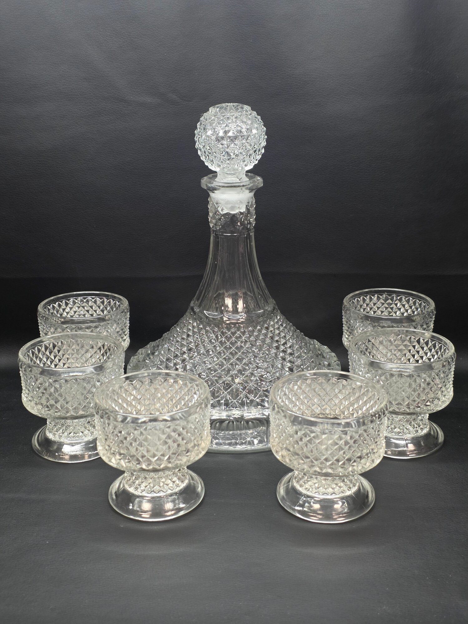 Набор для крепких напитков Нептун яхтенный 1150 мл Vratislav otola Чехия стекло