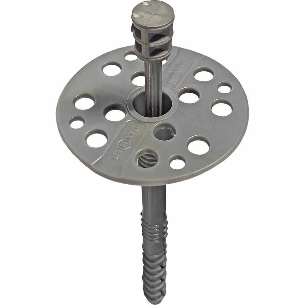 Дюбель гриб Daxmer для теплоизоляции с пластиковым гвоздем IZO 10x100, 50шт 00-00445402