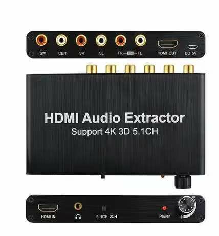 5.1CH ЦАП конвертер Аудио Декодер Цифровой Оптический Коаксиальный_0Z3E