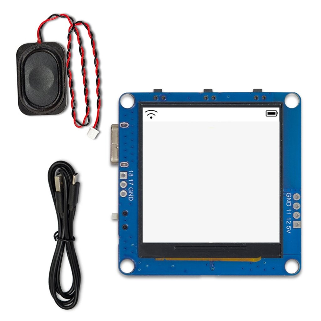 Модуль Голосового Чата с 1,54-дюймовым ЖК-Экраном AI Development Board Type C Port