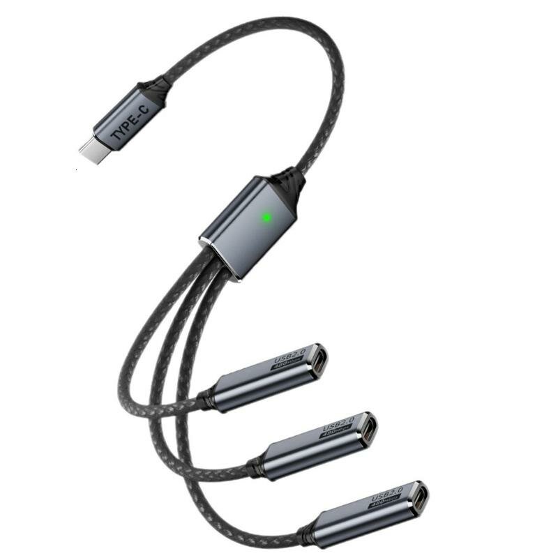 Тройной OTG-разветвитель Type-C, Без адаптера