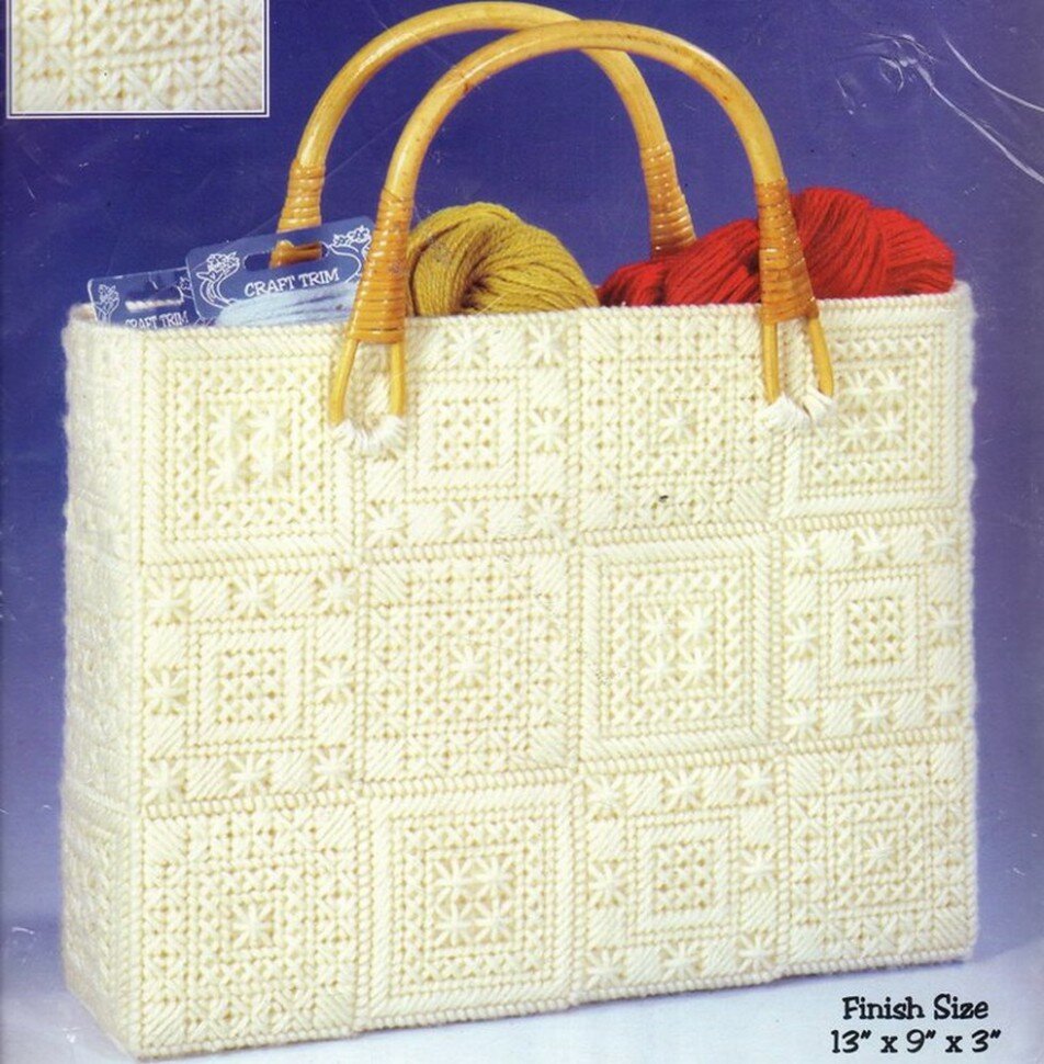 #1825 Aran Tote Bag (Сумка-тоут из Арана) Design Works Набор для вышивания Гобелен 32 x 24 см