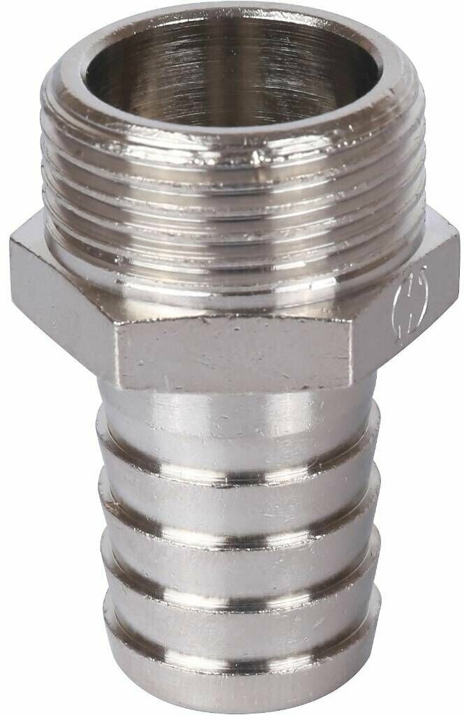 Штуцер никелированный STOUT SFT-0067-003420 НР 3/4"x20