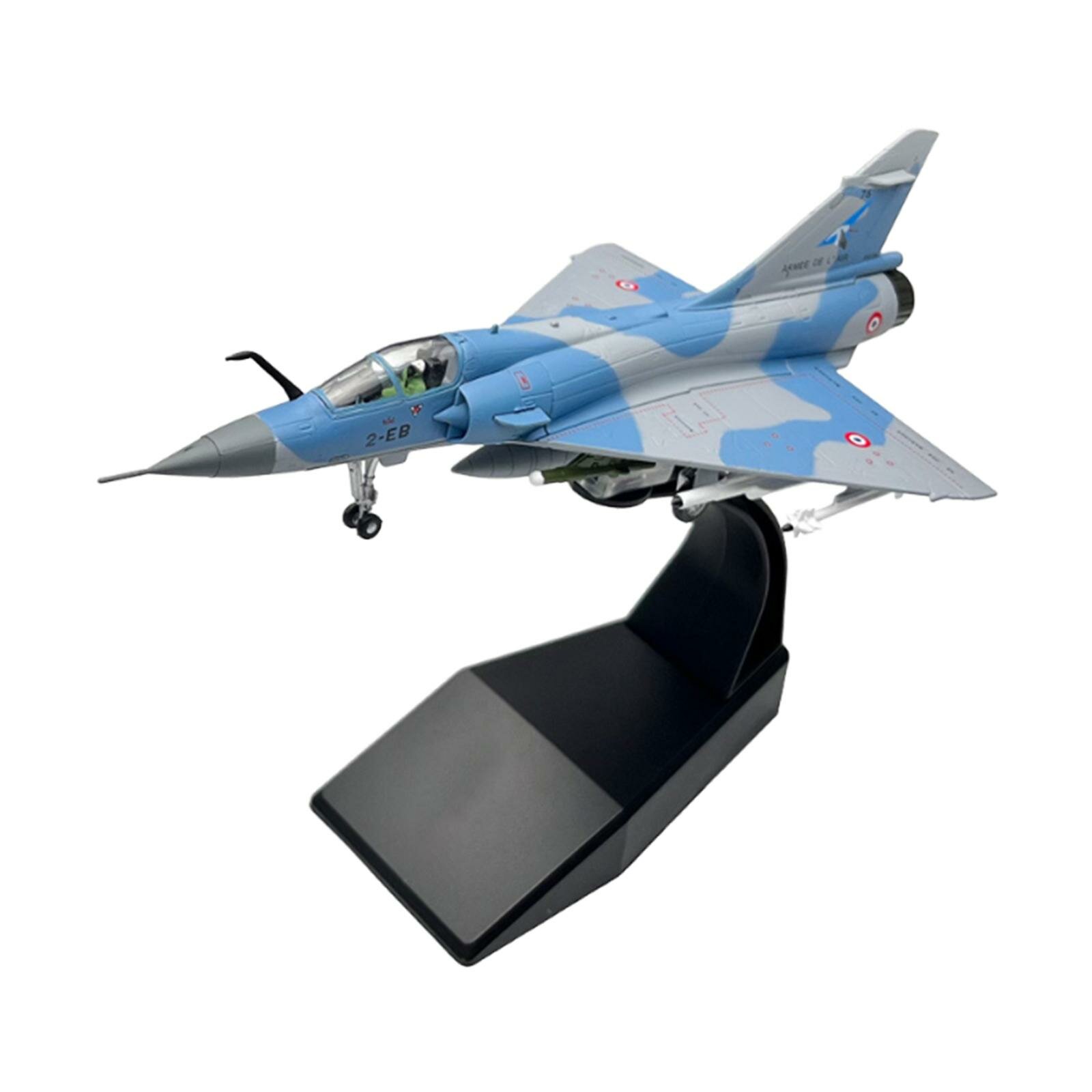 Литая модель истребителя в масштабе 1/100 для полки, спальни и дома.