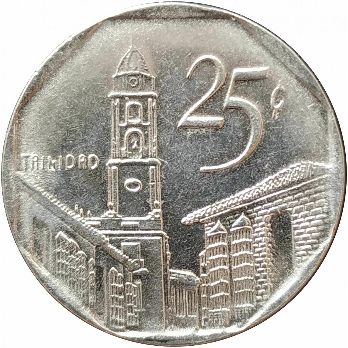 25 сентаво 2008 Куба из оборота