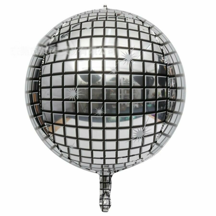Воздушный шарик Сфера 3D, Диско вечеринка 61 см