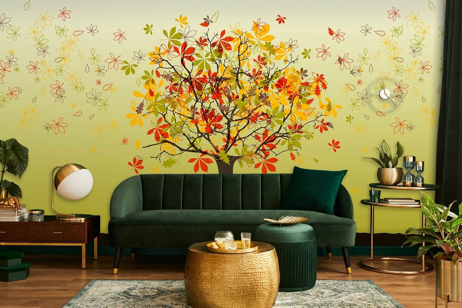 Фотообои 3d на стену флизелиновые Luxury Walls AM11605 Дерево 500х270 см