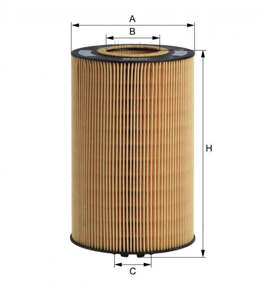 HENGST FILTER E422HD86 фильтрующий элемент масла! H203 D121 \MAN TG-A D2066LF