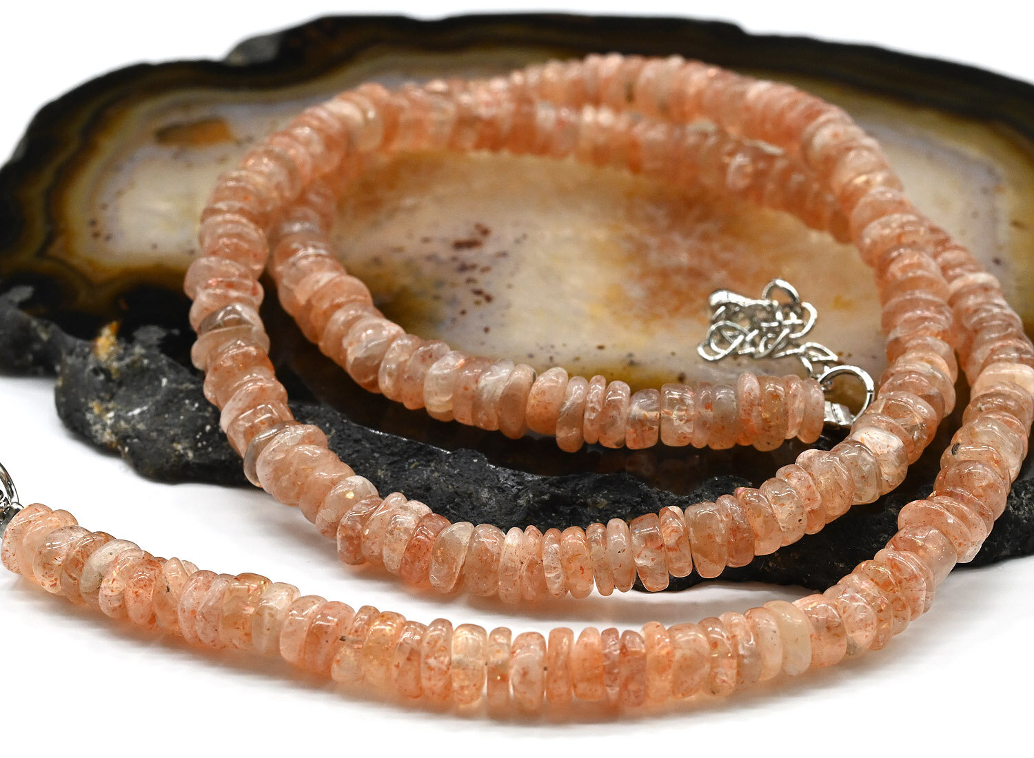 Бусы, гелиодор