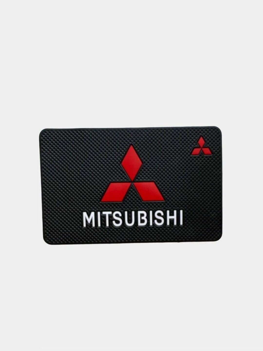 Коврик на панель автомобиля противоскользящий с логотипом MITSUBISHI