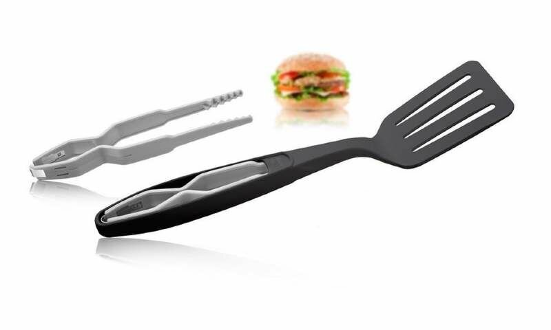 Набор для приготовления (Лопатка+щипцы) VacuVin