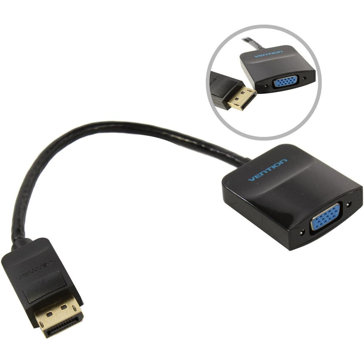 Vention HBFBB Кабель-адаптер DisplayPort(M) - VGA (15F)