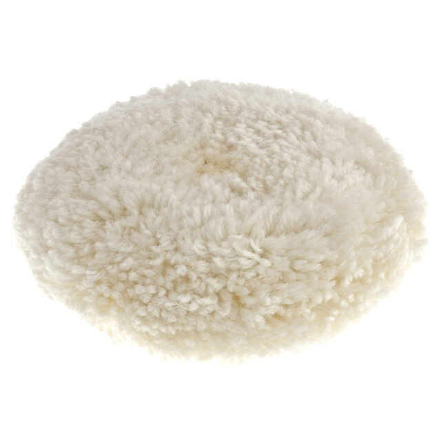 Круг полировальный MATRIX плетеная шерсть на липучке 125мм