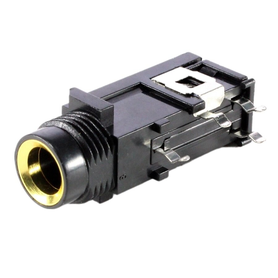 Аудио разъем стерео DIY 6,35 mm