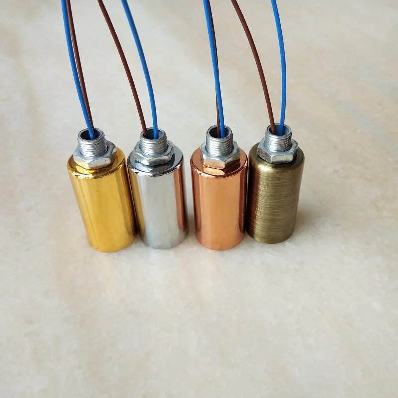 Керамические патроны G9 Fanlooking, 10 шт, хром/золото/розовое золото/бронза Gold, G9 with 20cm wire