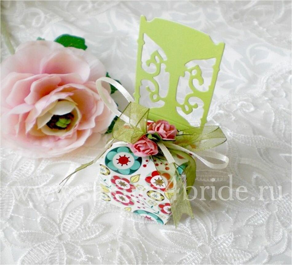 Бонбоньерки Sakura Цветочные стулья 2 - Упаковка, 21 шт