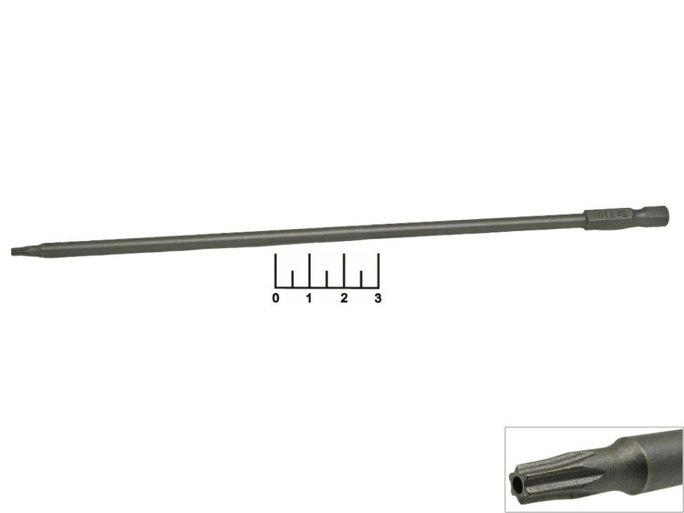 Бита T10 200мм (S2) Torx