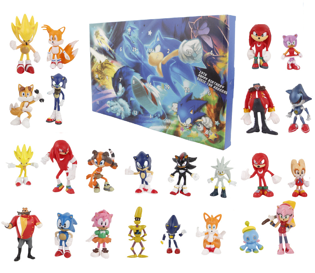 Набор фигурок Соник / Sonic 24шт (5-7см) от магазина PopCultura.Store