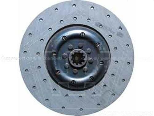 Диск сцепления ведомый камаз (стекловолокно) машз-д тюмень (та14-1601130-01)