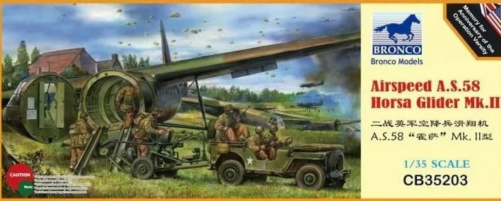 CB35203 Bronco Models Airspeed A. S.58 Horsa Glider Mk.II 1/35