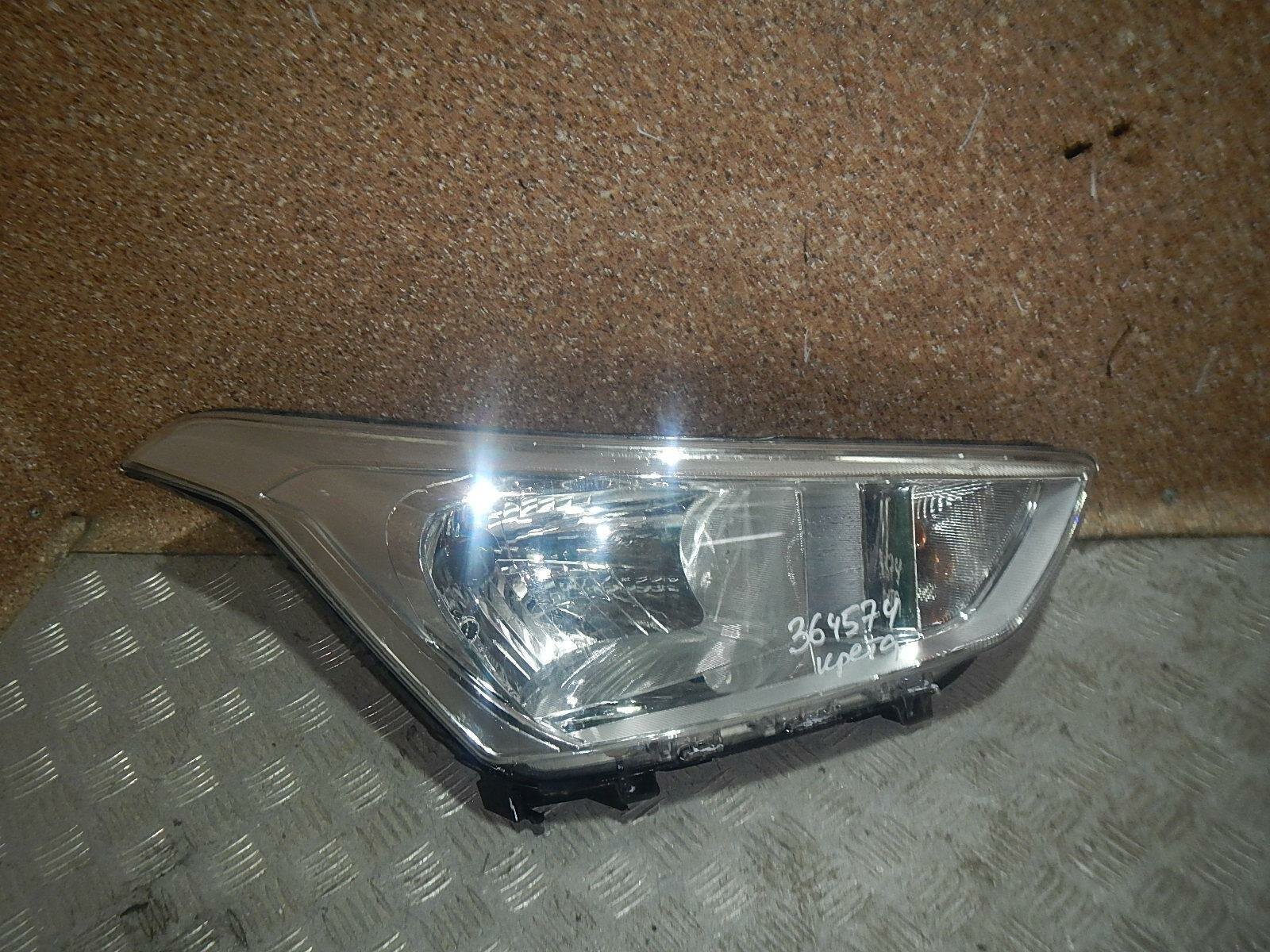 Б/У Фара правая, Hyundai (Хендэ)-CRETA (16-21) HYUNDAI CRETA (16-21) Галоген не линзованная Сломаны 3 крепления,сломаны 4...