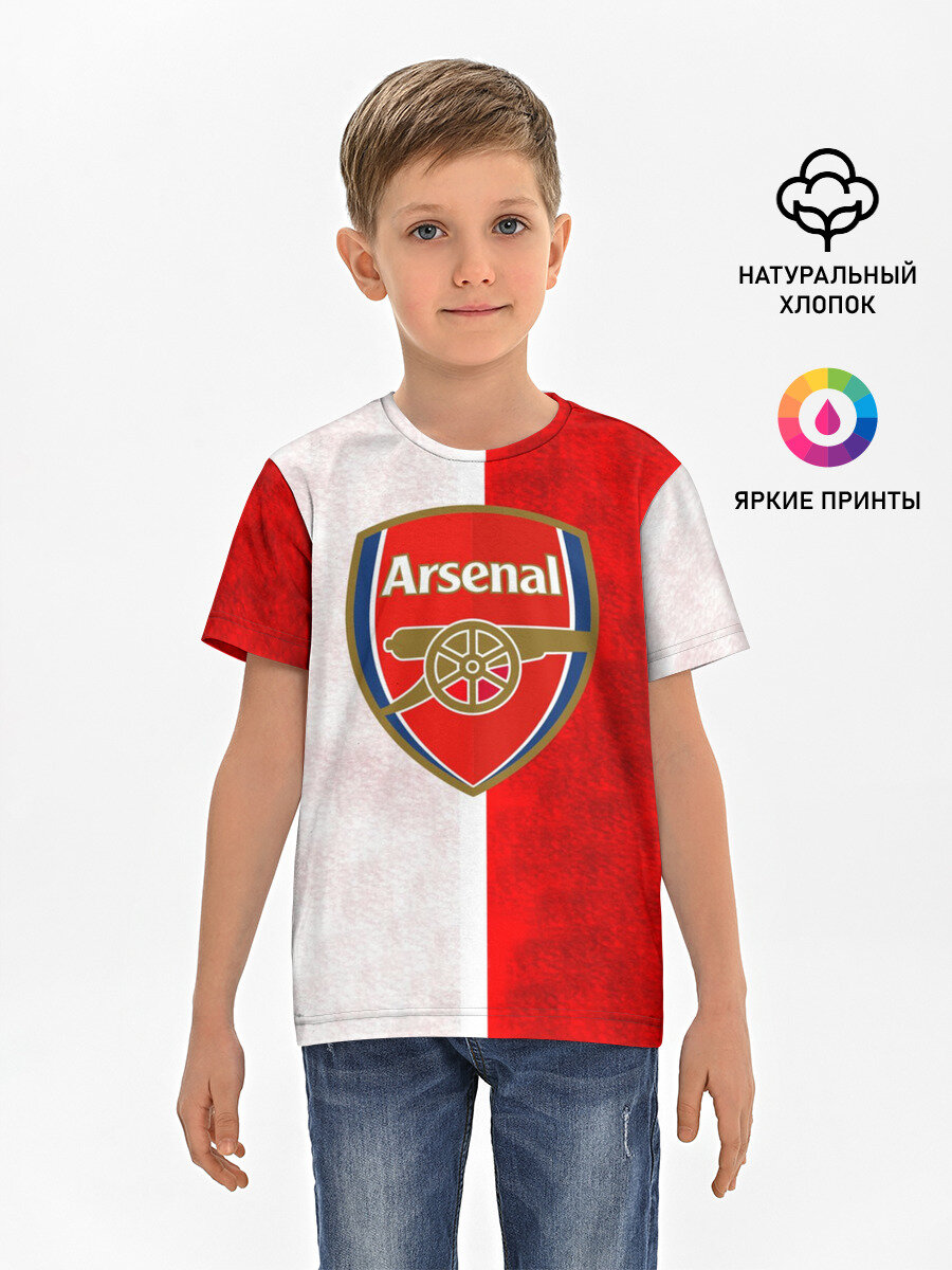 Футболка хлопковая детская FC Arsenal 3D