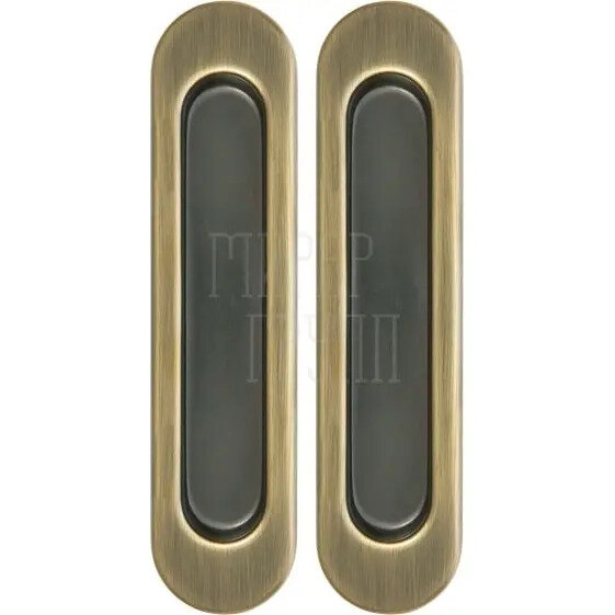 Ручка для раздвижных дверей Armadillo SH010 матовая бронза